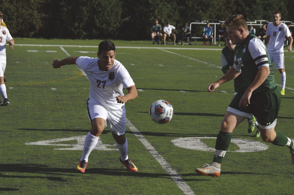 Despite Late Lead, Men’s Soccer Drops Match in Double OT - Herald-Standard